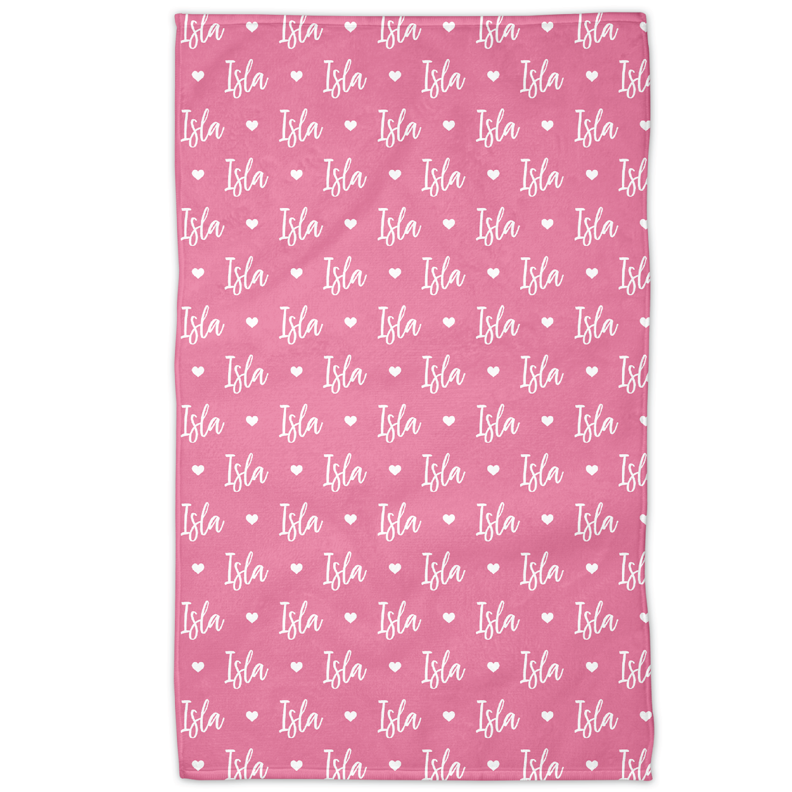 Heart Name Towel Heart Name Towel